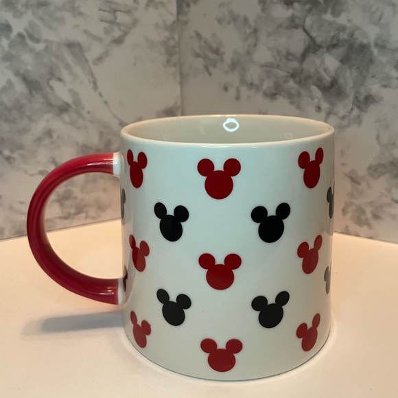 Dining | Disney Target Jumbo Mickey Mouse Black Red Heads Coffee Mug ...